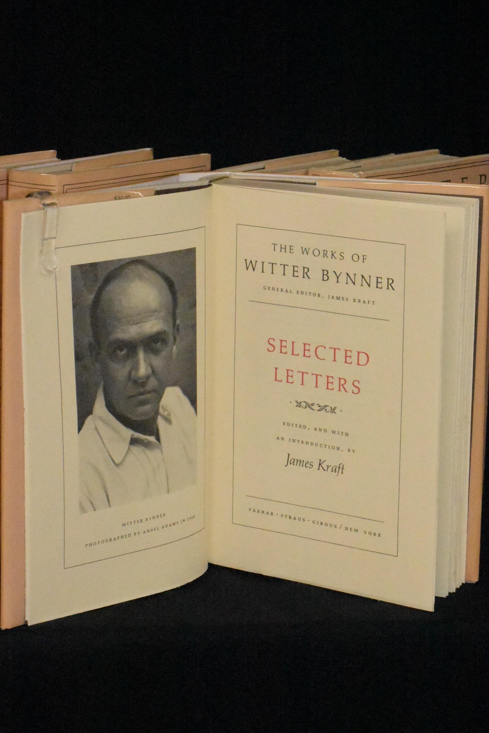 The Works of Witter Bynner: 5 Volume Set (Selected Poems, Light Verse ... The Works of Witter Bynner: 5 Volume Set (Selected Poems, Light Verse ...