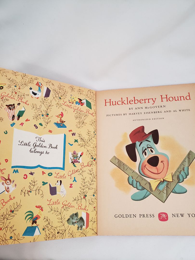 Huckleberry Hound Builds a House (A Little Golden Book) by Ann McGovern ...