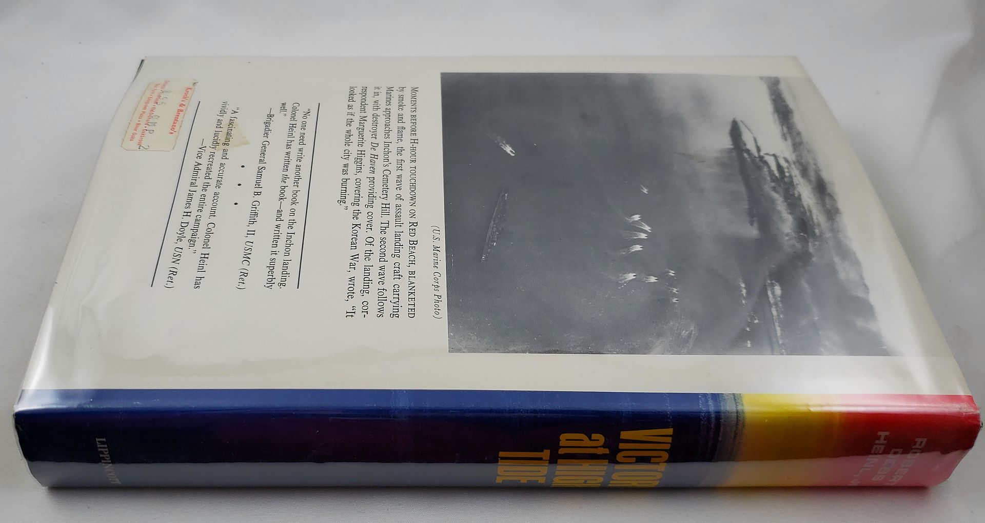 Victory at High Tide, the Inchon-Seoul Campaign by HEINL, ROBERT DEBS: Very Good Hardcover (1968 ...