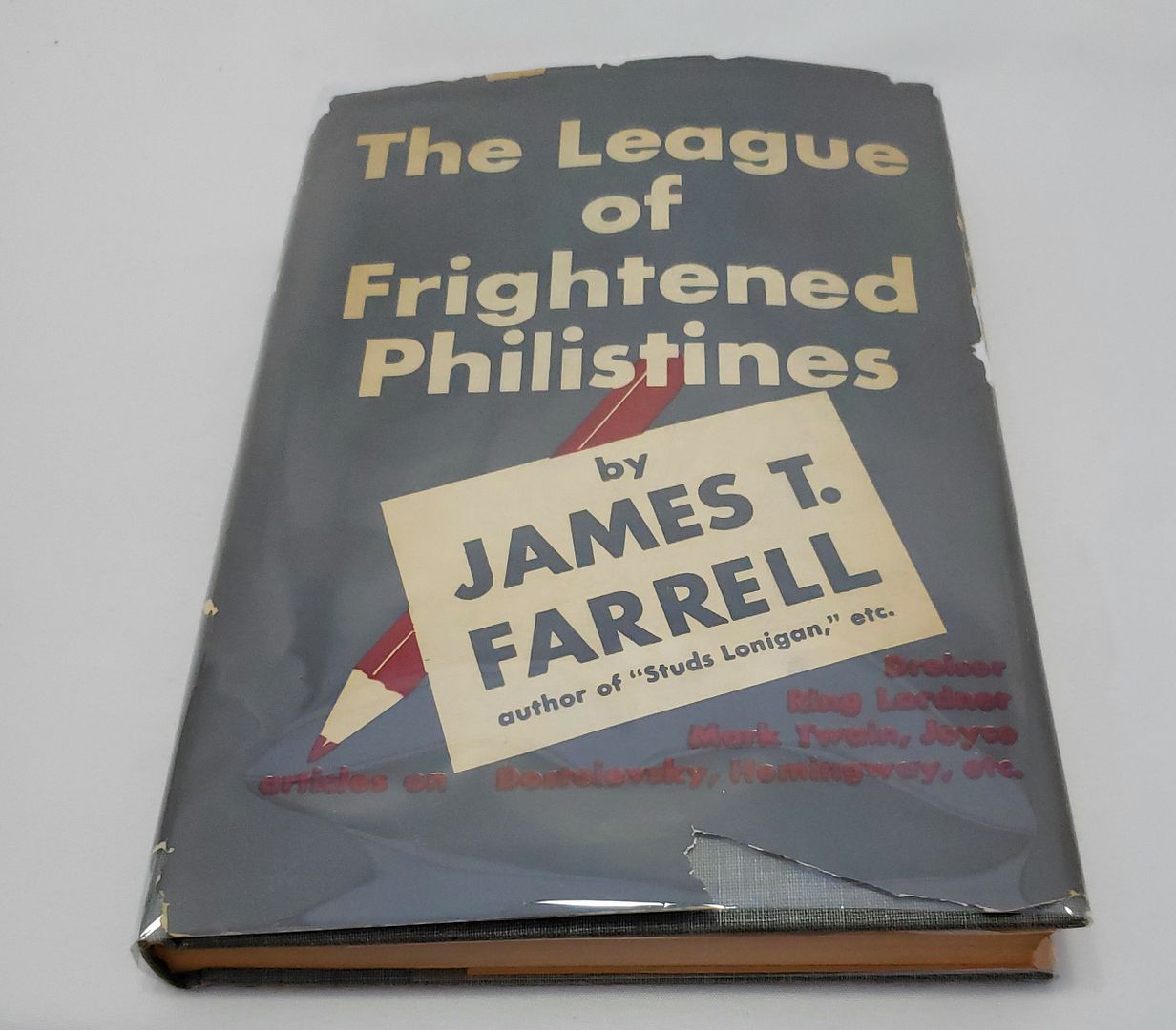 The League of Frightened Philistines by Farrell, James T.: Good Minus ...