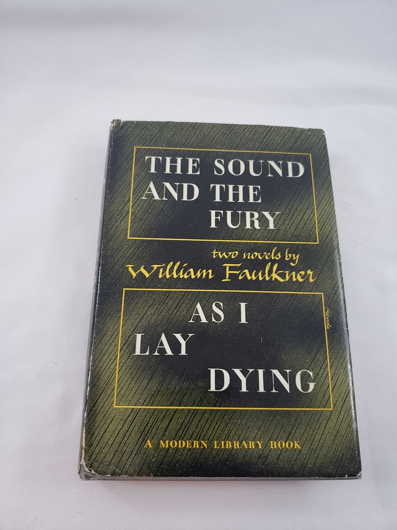THE SOUND AND THE FURY & AS I LAY DYING Modern Library #187 by William ...