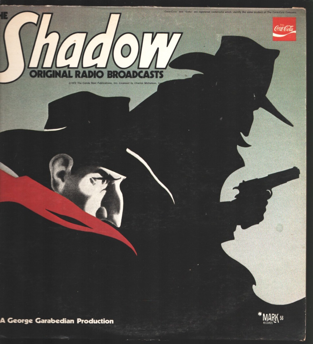 Shadow Radio Program Record Album 1973-2 original radio broadcasts ...
