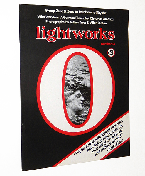 Lightworks Magazine Number 13: Group Zero & California Artists by Burch ...