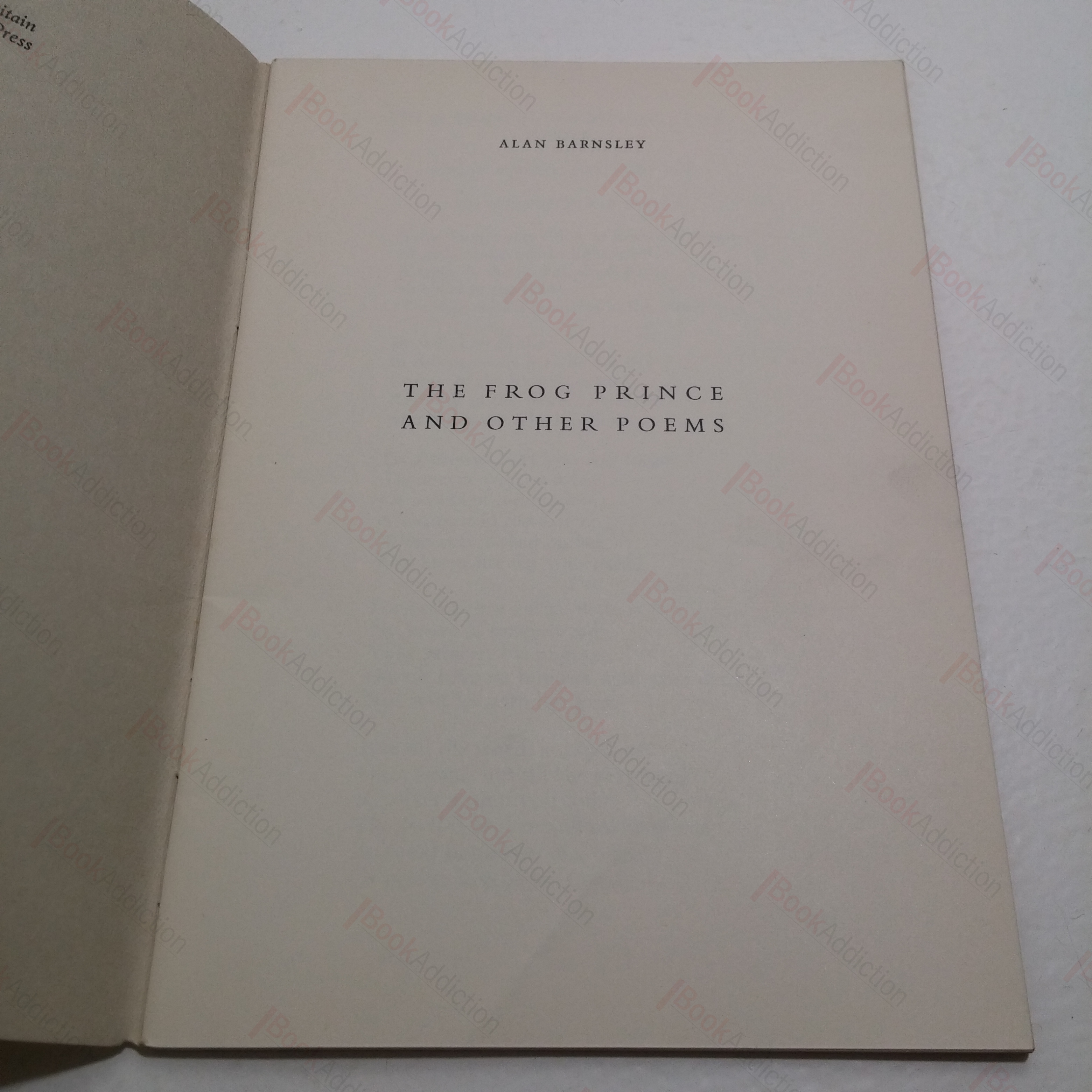 The Frog Prince and Other Poems (Poems in Pamphlet series, 1952, IX) de ...