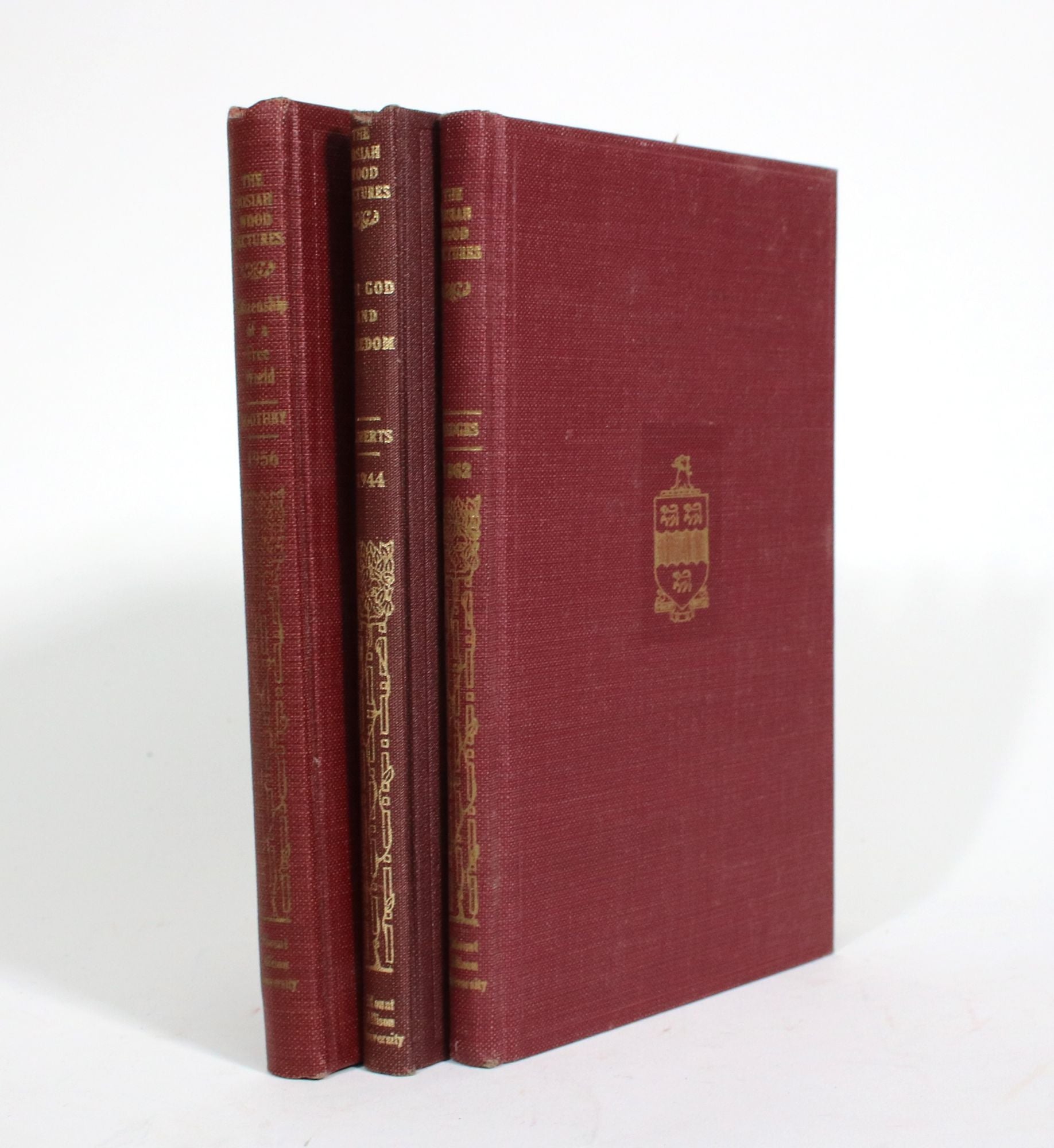 The Josiah Wood Lectures [3 vols] von Roberts, Richard; Boothby, Sir ...