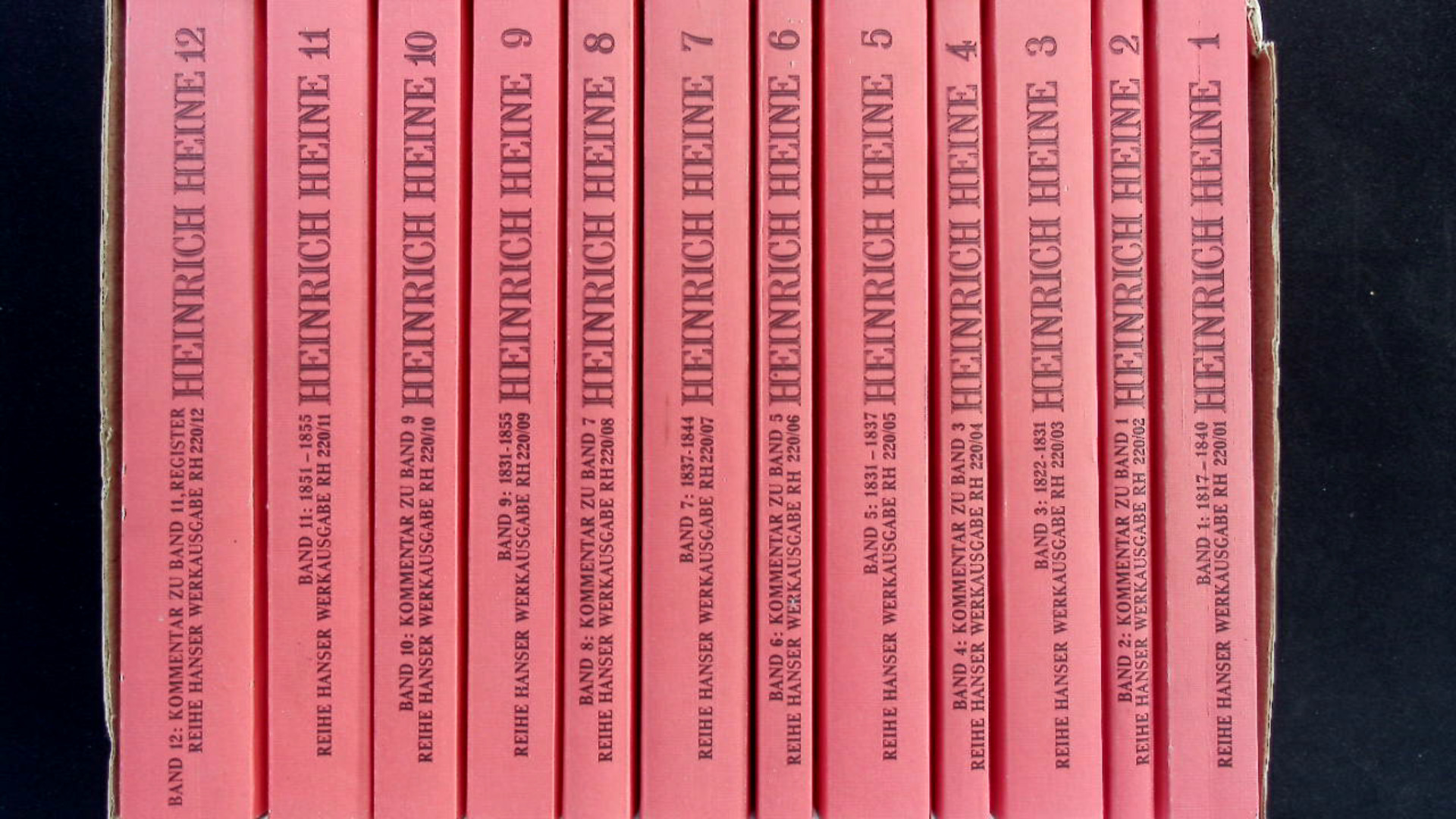 Heinrich Heine. Sämtliche Schriften in zwölf Bänden. Bd. 1-12. (= Reihe ...