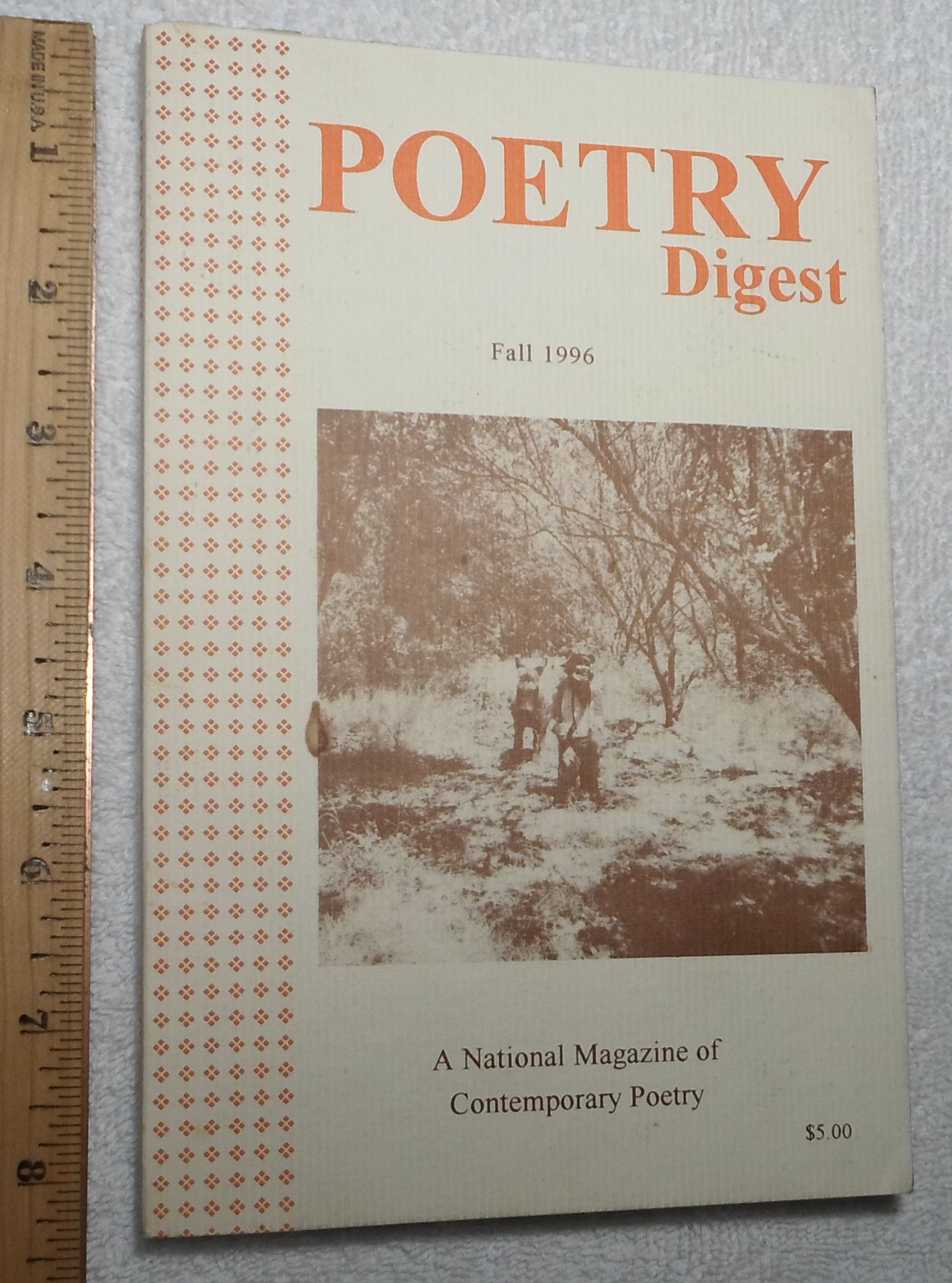 Poetry Digest, Fall 1996 by John DeStefano, Editor: (1996) Magazine ...
