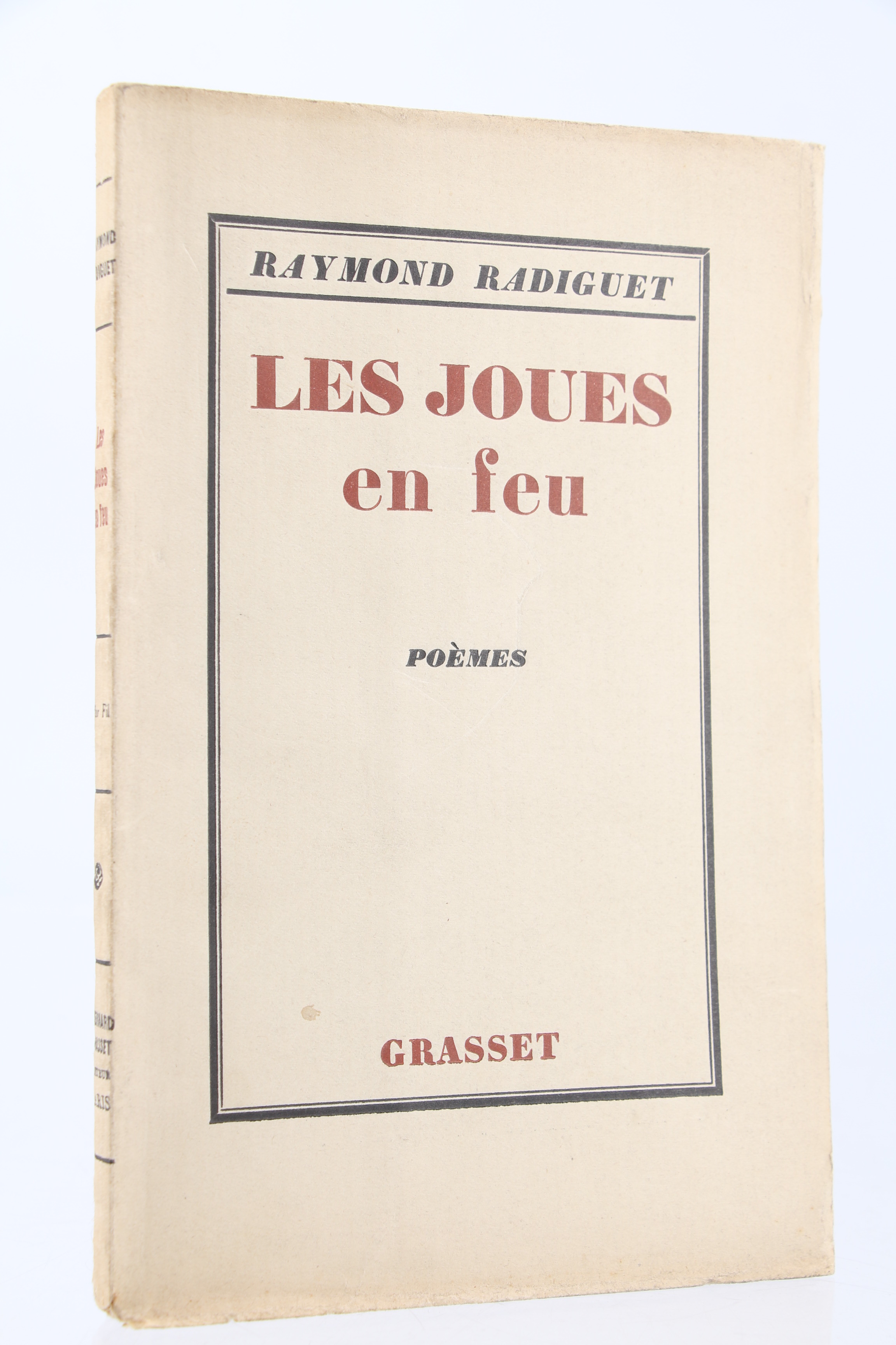 Les Joues en Feu by Raymond RADIGUET - Pablo PICASSO: couverture souple ...