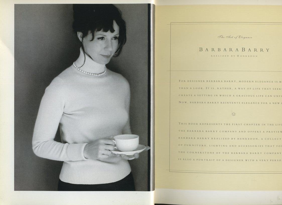 The Art Of Elegance: Barbara Barry, Realized By Henredon by Henredon ...