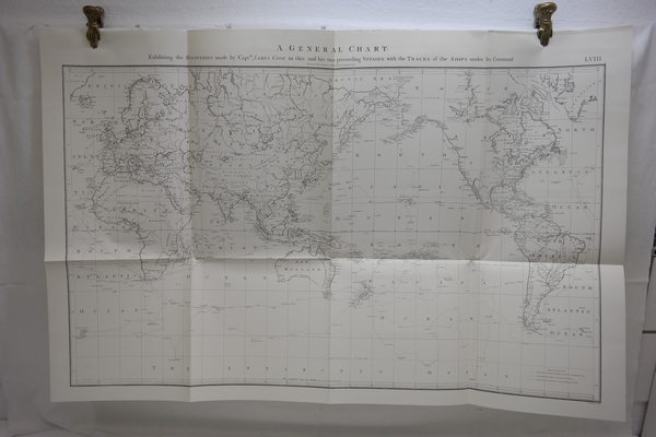 The journals of captain James Cook on his voyages of discovery : Charts ...