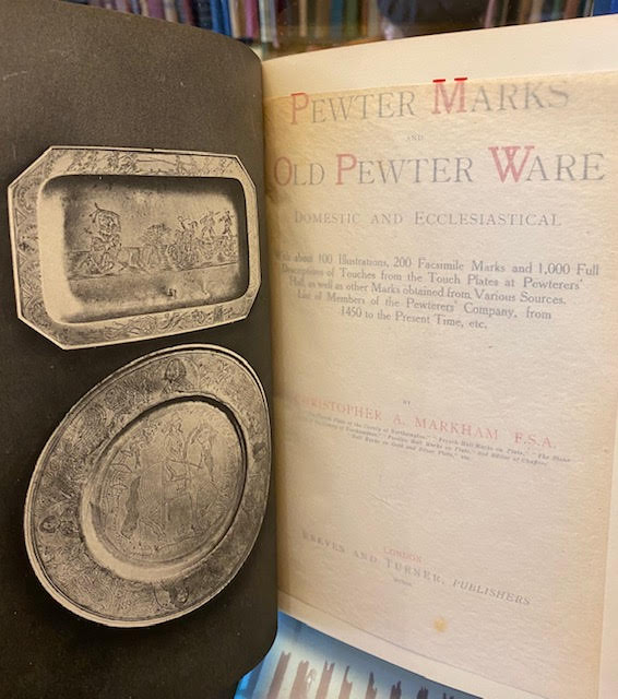 Pewter Marks and Old Pewter Ware : Domestic and Ecclesiastical von ...