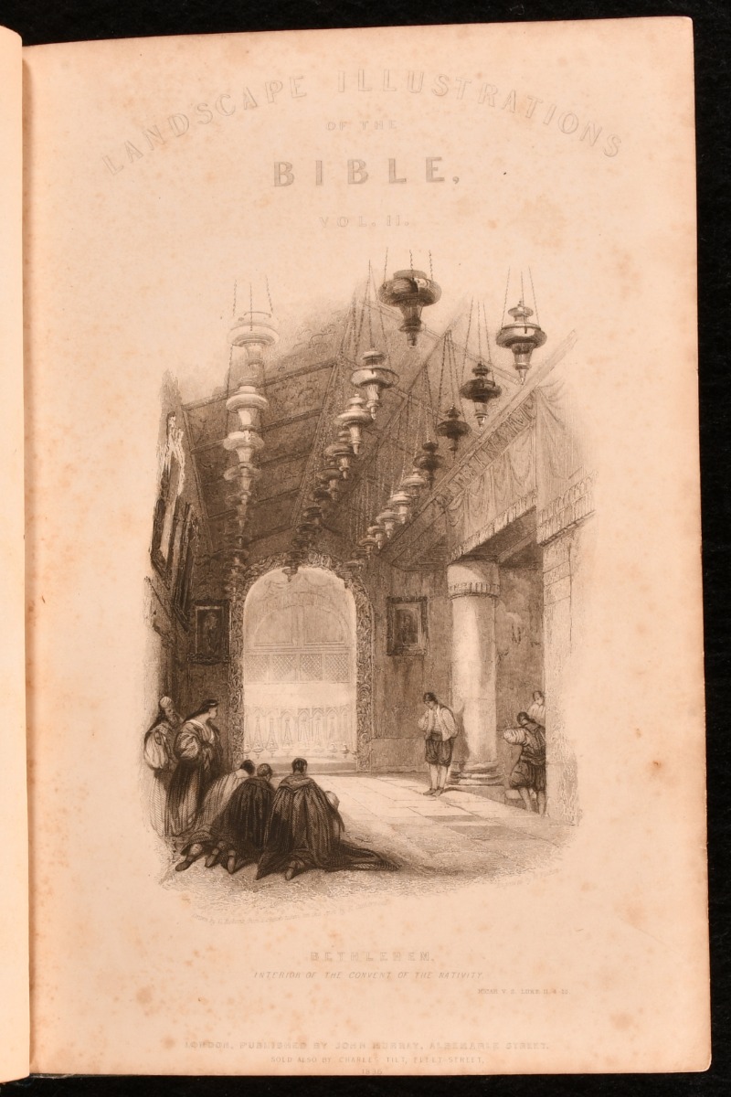 Landscape Illustrations of the Bible by Rev. Thomas Hartwell Horne ...