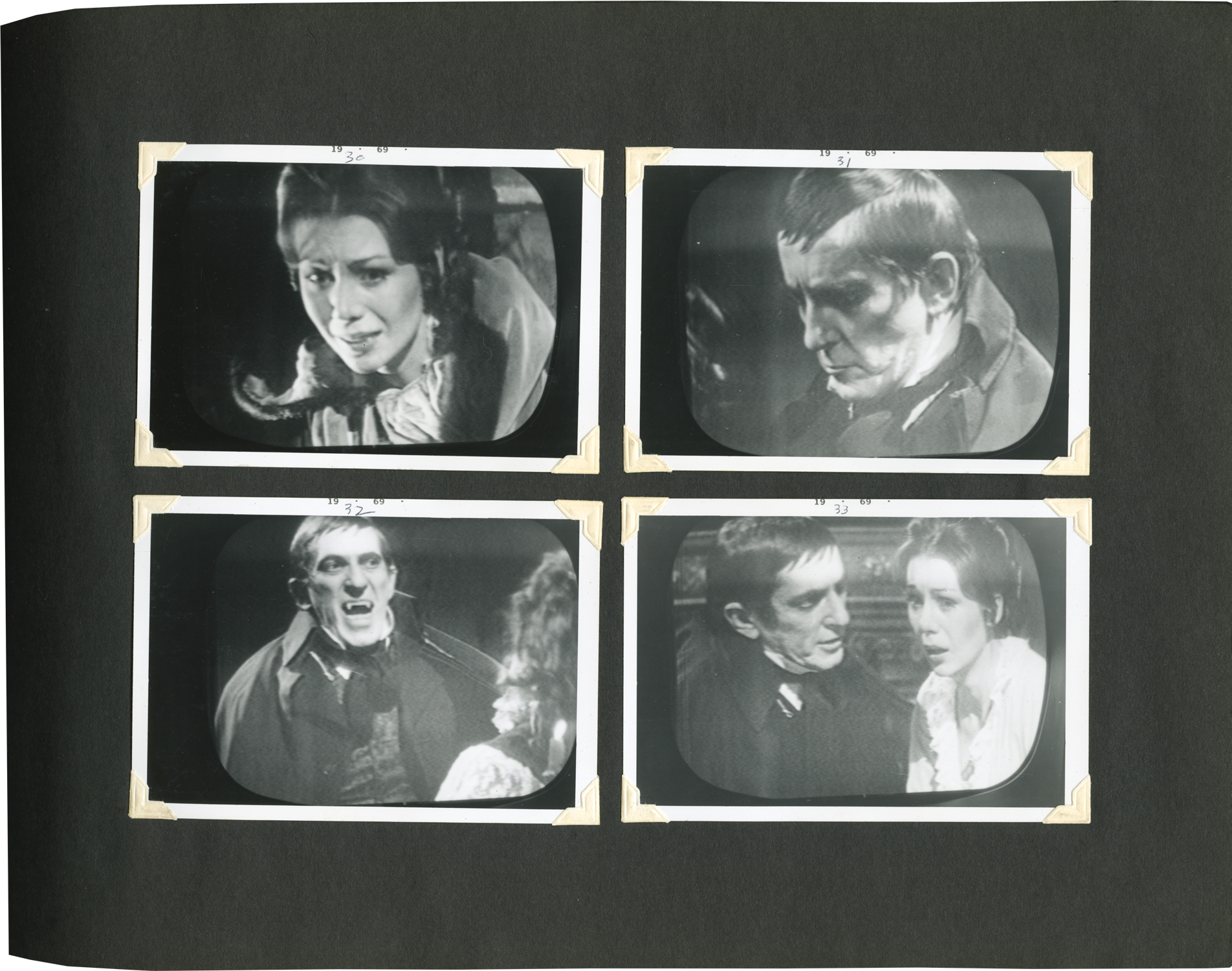 Dark Shadows (Archive of 298 vernacular television screen snapshots of ...