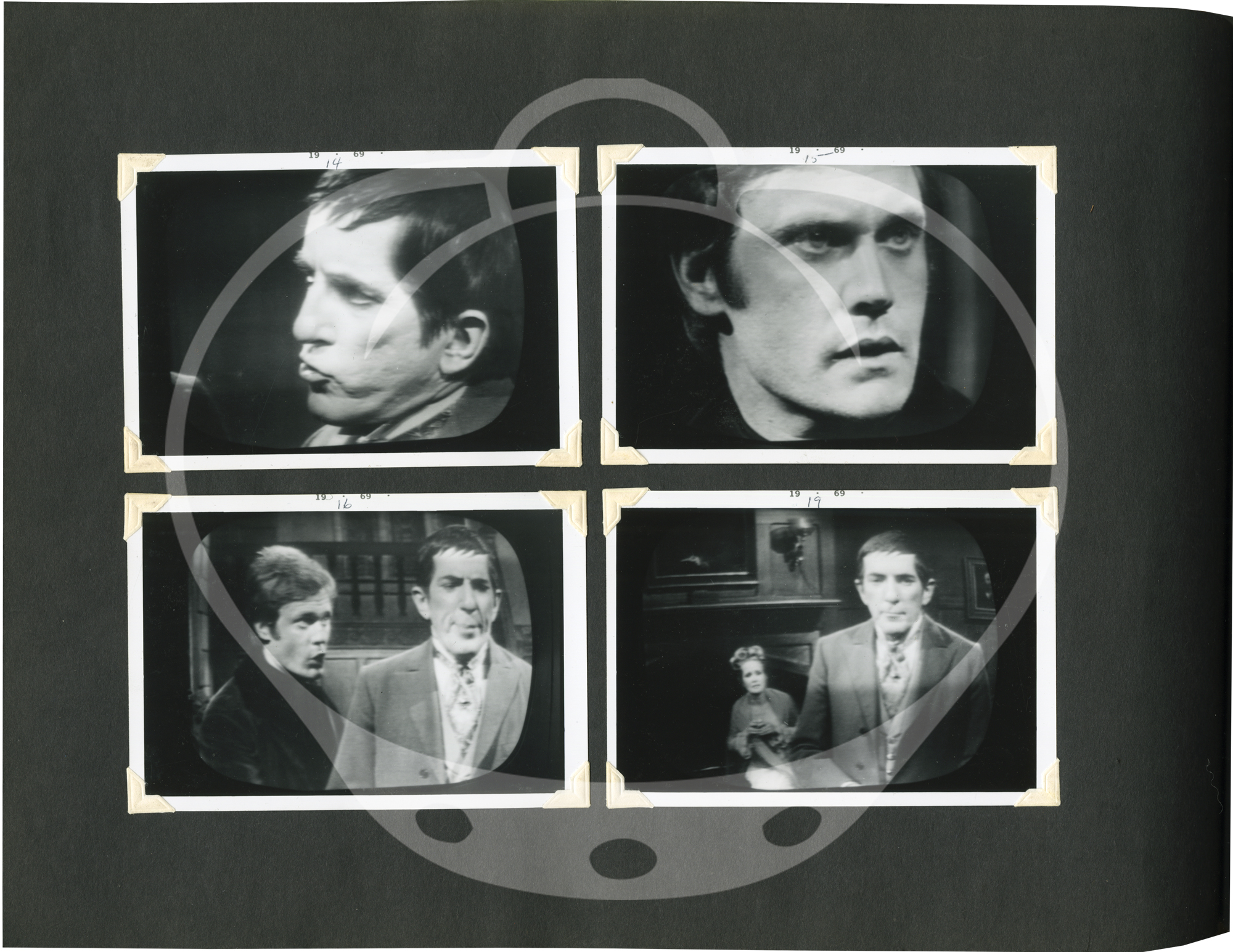 Dark Shadows (Archive of 298 vernacular television screen snapshots of ...
