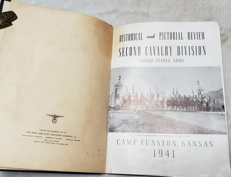 Historical and Pictorial Review Second Cavalry Division, United States ...