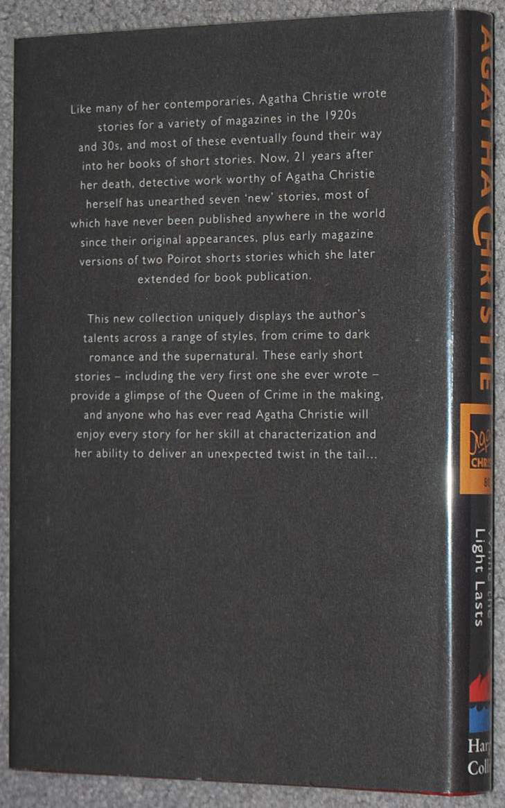 While the Light Lasts (The Agatha Christie Book Collection ; 80) by ... While the Light Lasts (The Agatha Christie Book Collection ; 80) by ...