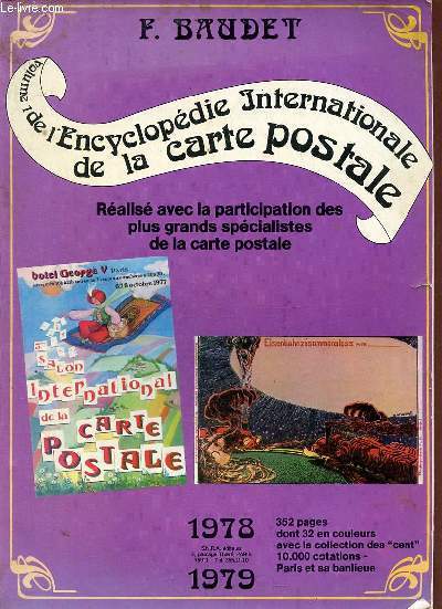 L'encyclopédie internationale de la carte postale illustrée - 1er ...