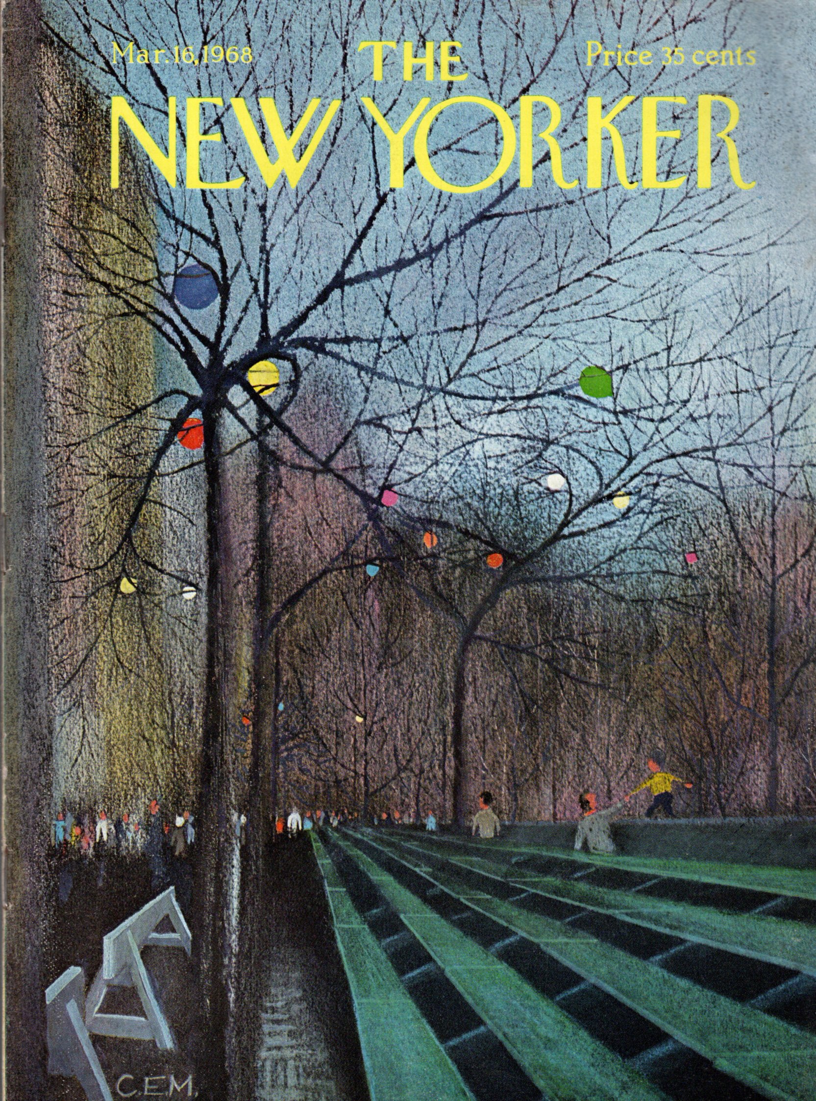 The New Yorker Magazine, March 16, 1968 by Ross, Harold (editor): (1968 ...
