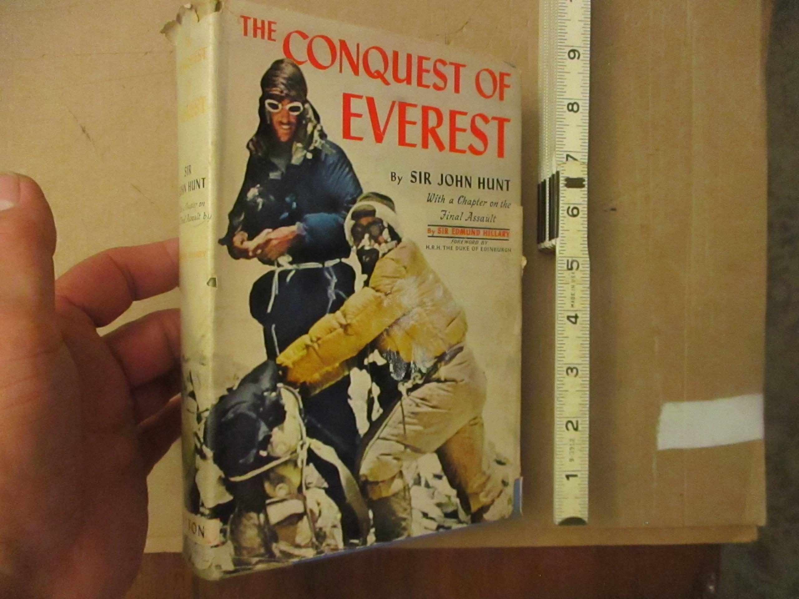 The Conquest of Everest by Sir John Hunt: Very Good Hardcover (1954 ...