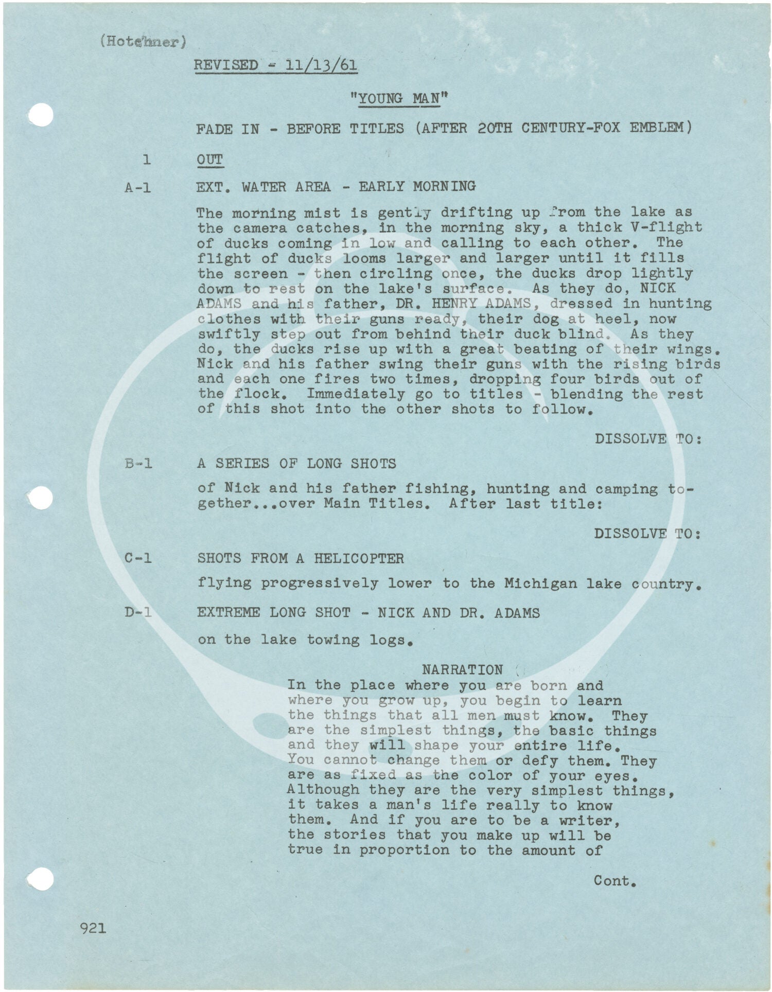 Hemingway's Adventures of a Young Man [Ernest Hemingway's Young Man ...