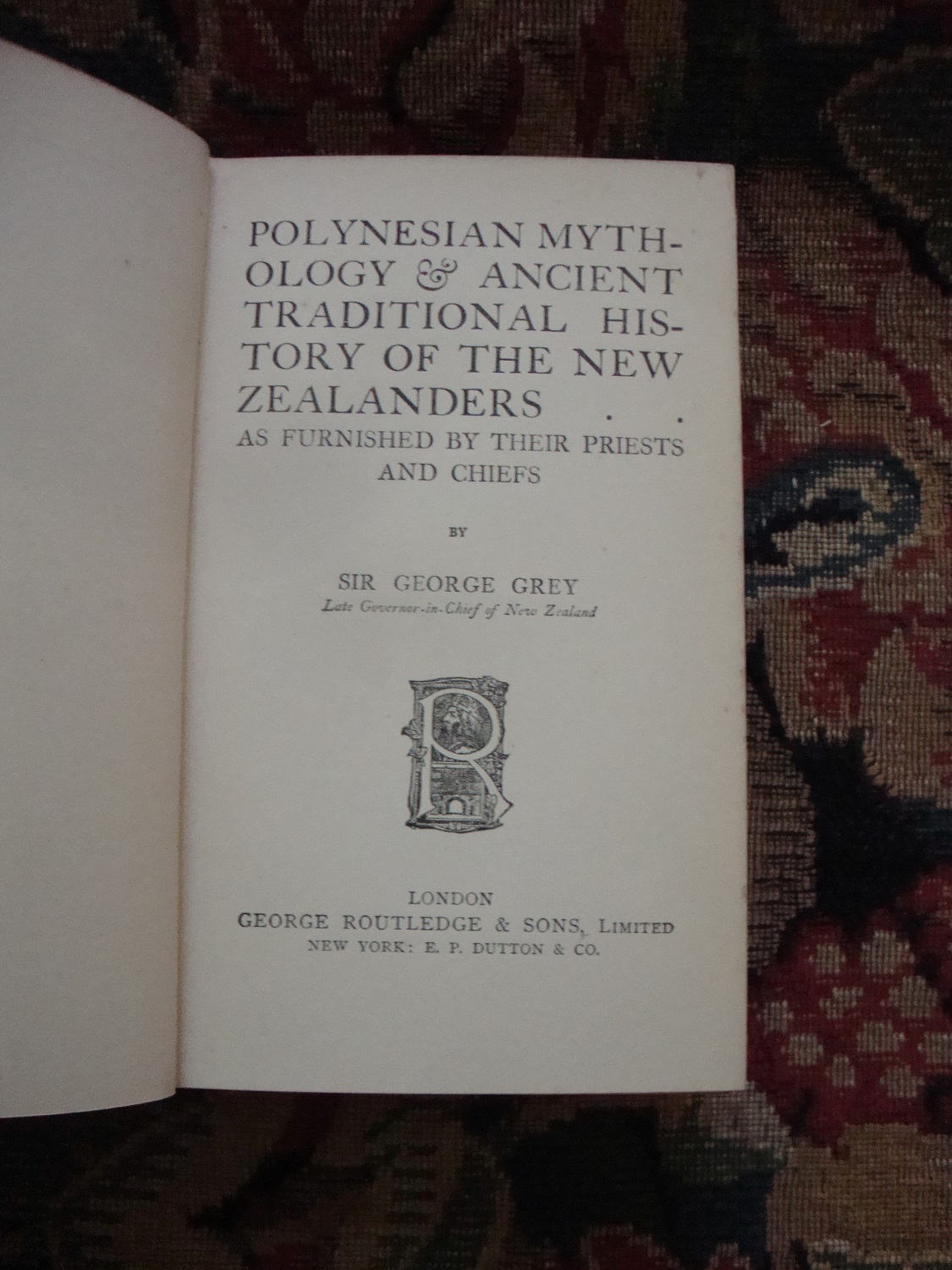 Polynesian Mythology and Ancient Traditional History of the New ...