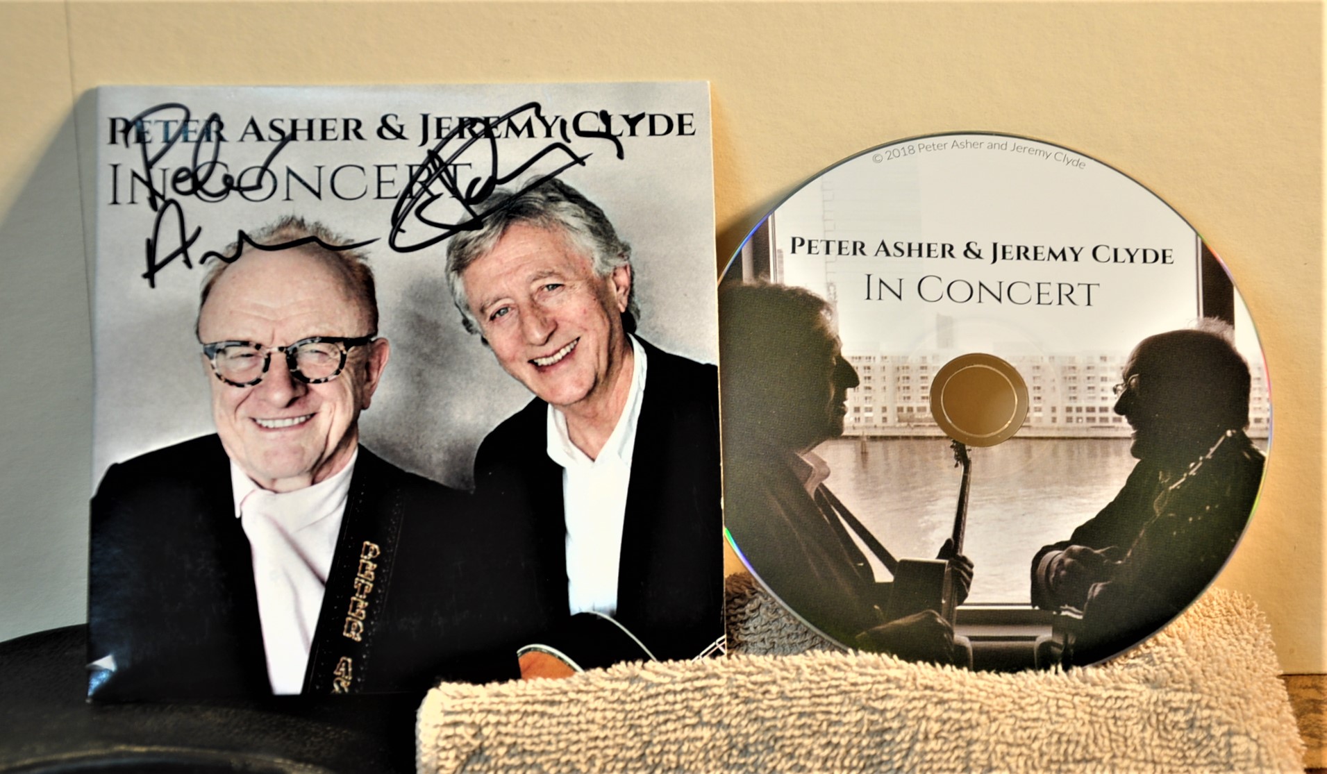 Peter Asher & Jeremy Clyde In Concert **SIGNED** by Asher, Peter 1944 ... Peter Asher & Jeremy Clyde In Concert **SIGNED** by Asher, Peter 1944 ...