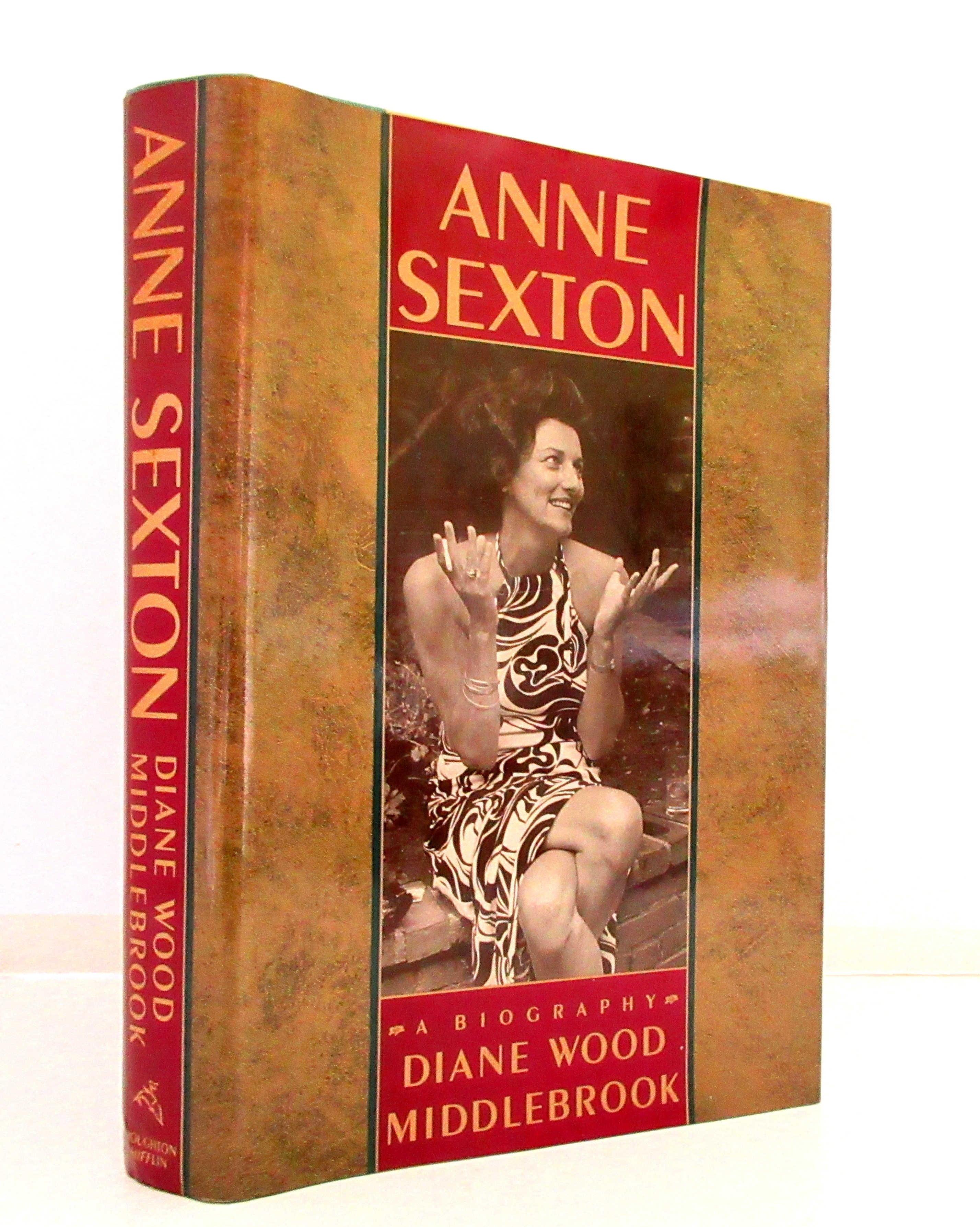 Anne Sexton A Biography By Middlebrook Diane Wood Very Good Hardcover 1991 First Edition