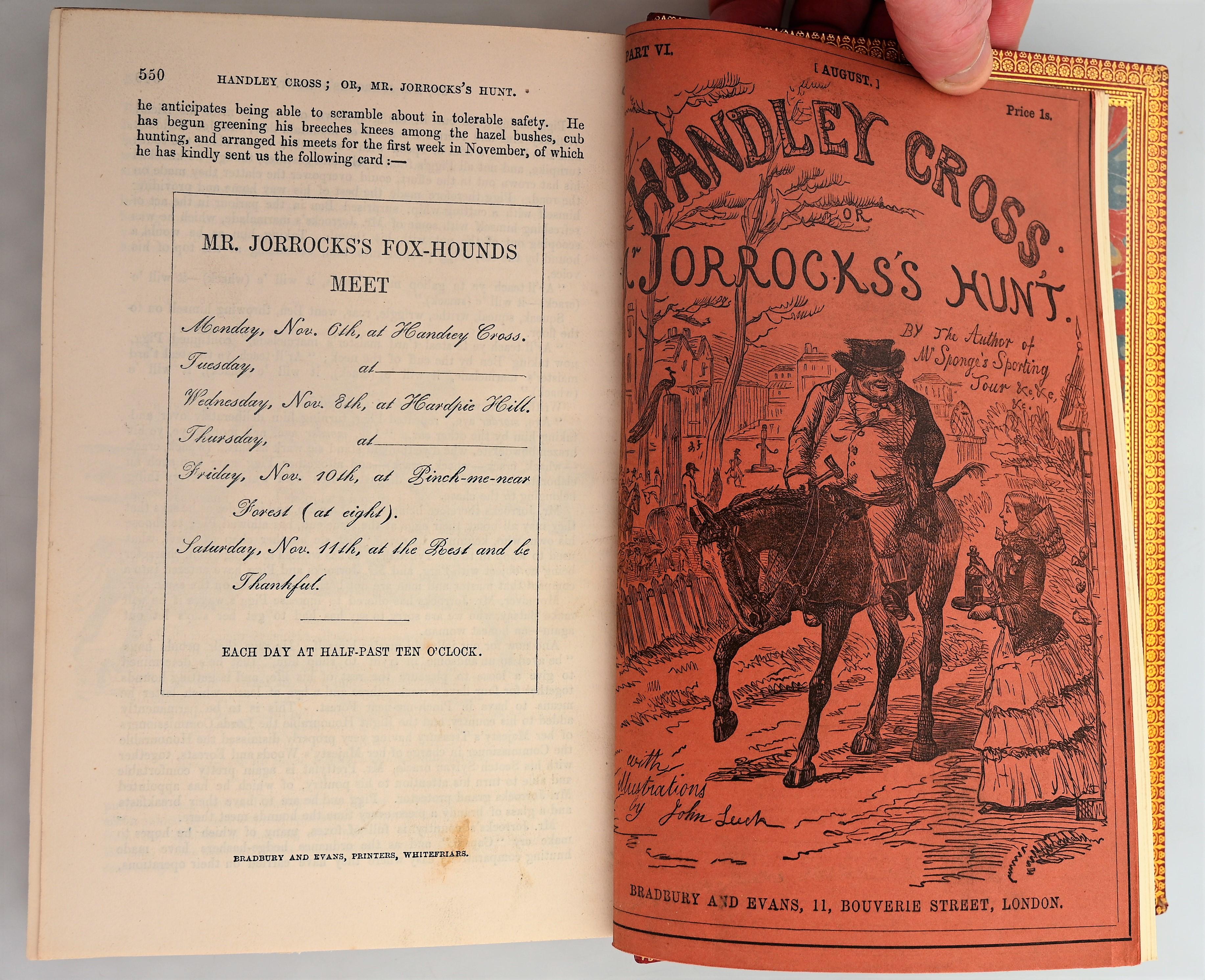 Handley Cross, Or, Mr. Jorrocks's Hunt by Surtees, Robert Smith 1805 ...