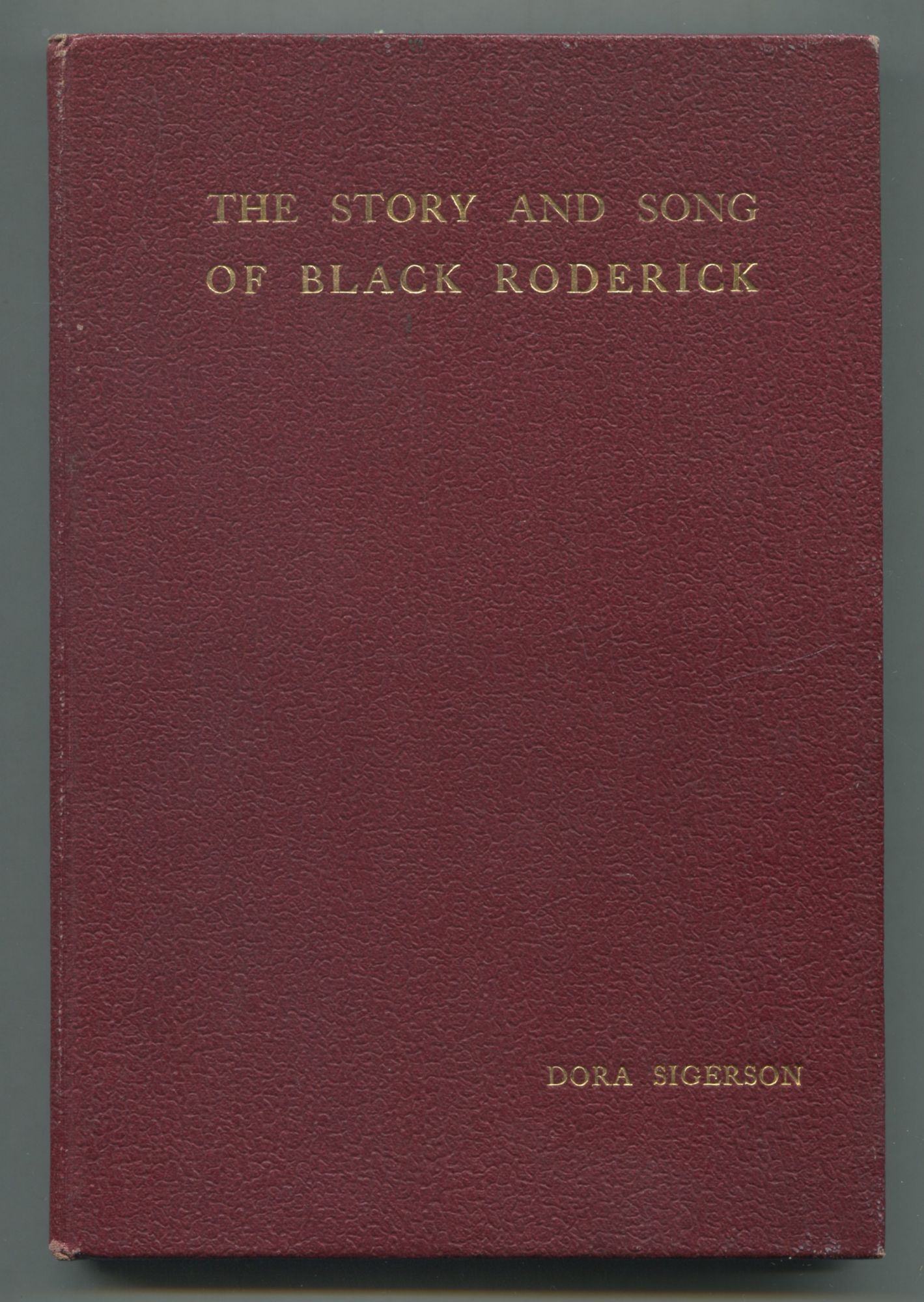 The Story and Song of Black Roderick by SHORTER, Dora Sigerson: Near ...