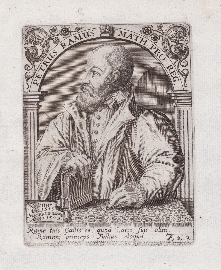 "Petrus Ramus Math. Pro Reg." - Petrus Ramus (1515-1572) French ...