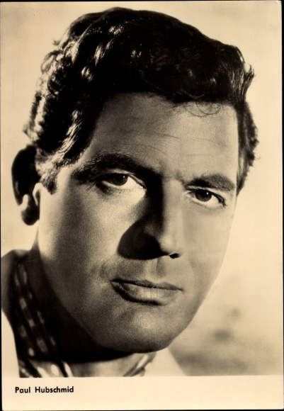 Ansichtskarte / Postkarte Schauspieler Paul Hubschmid, Schule für ...