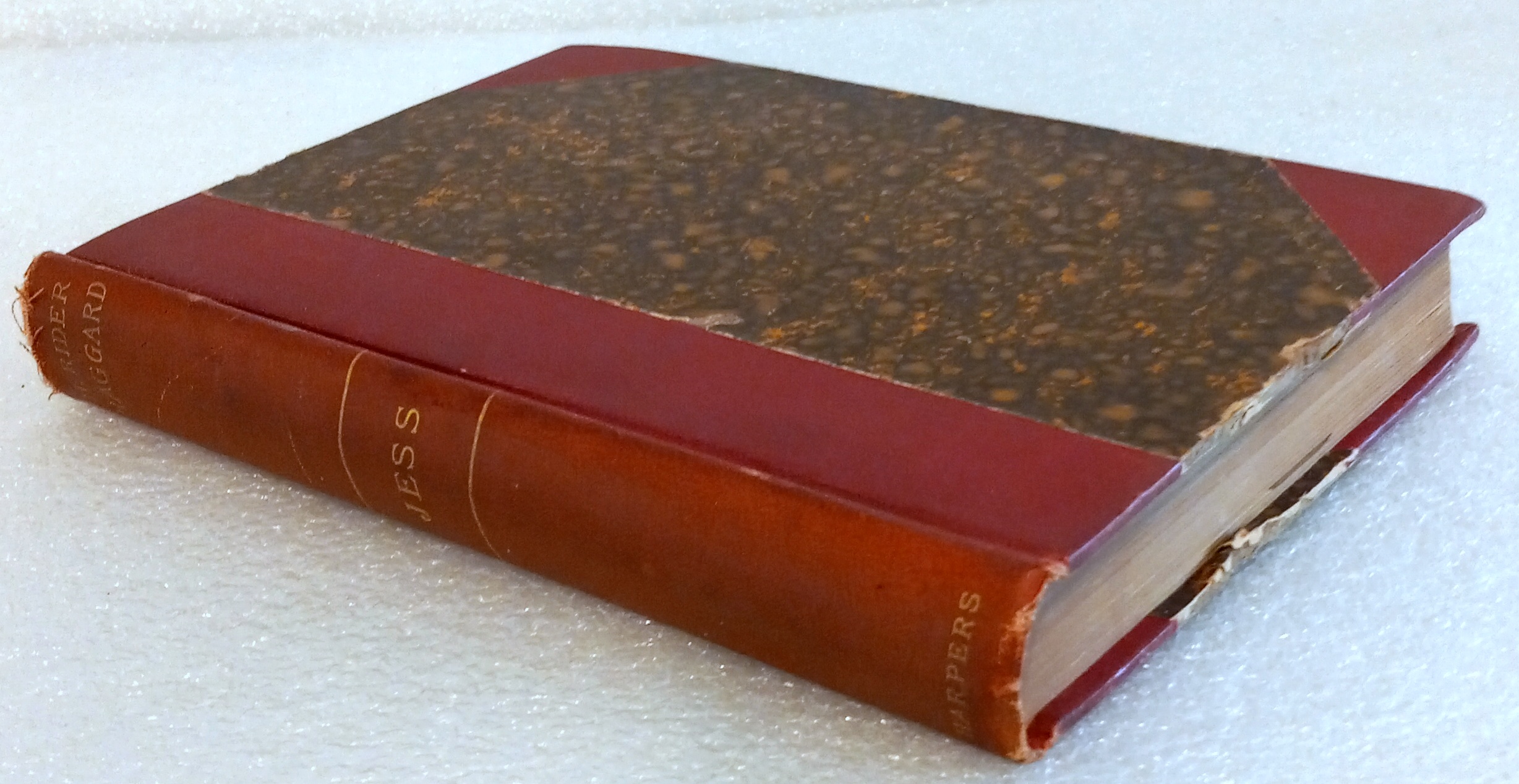 Jess: A Novel by H. Rider Haggard: Very Good Hardcover (1887) 1st ...