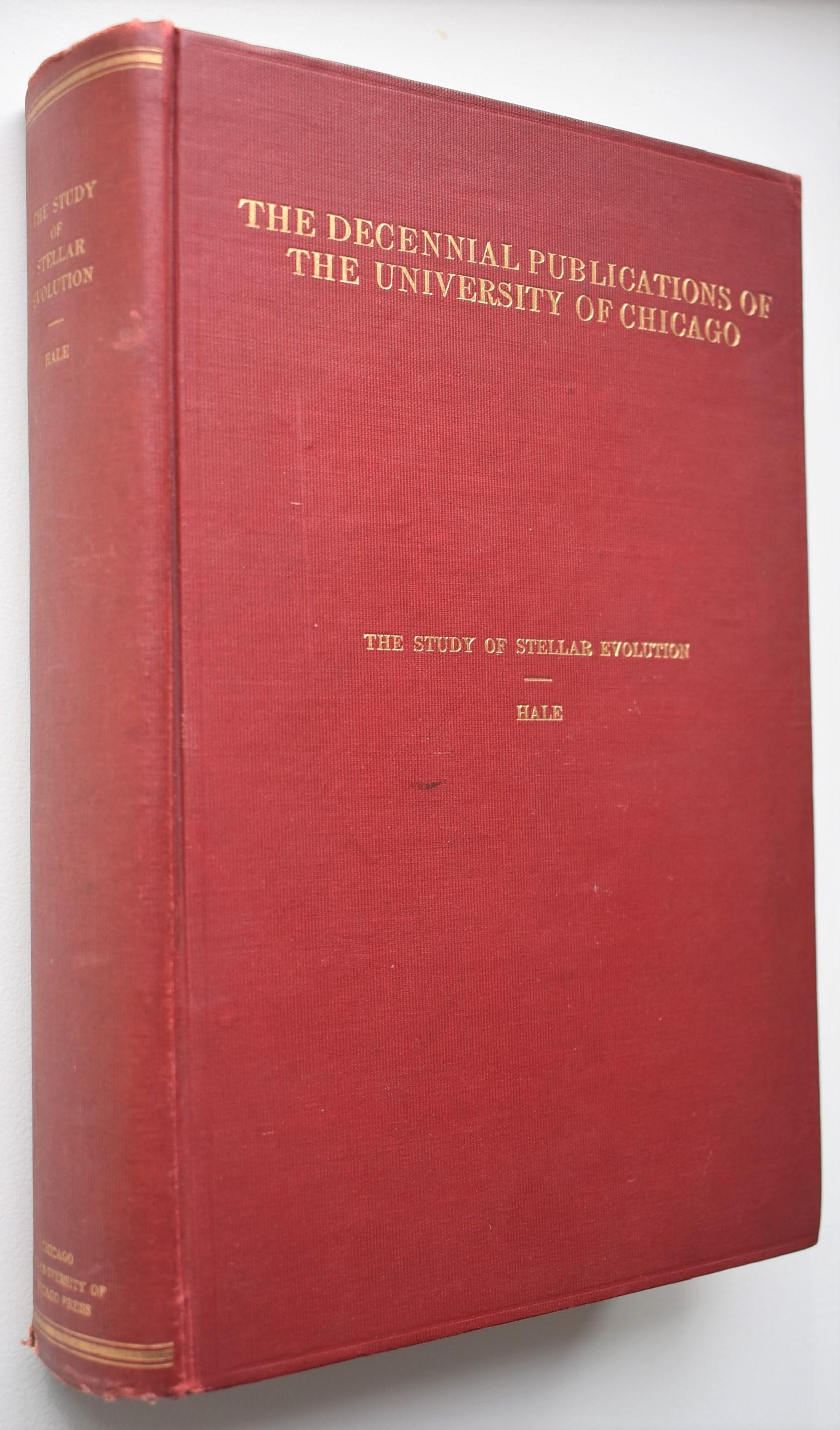 THE STUDY OF STELLAR EVOLUTION An Account Of Some Recent Methods Of ...