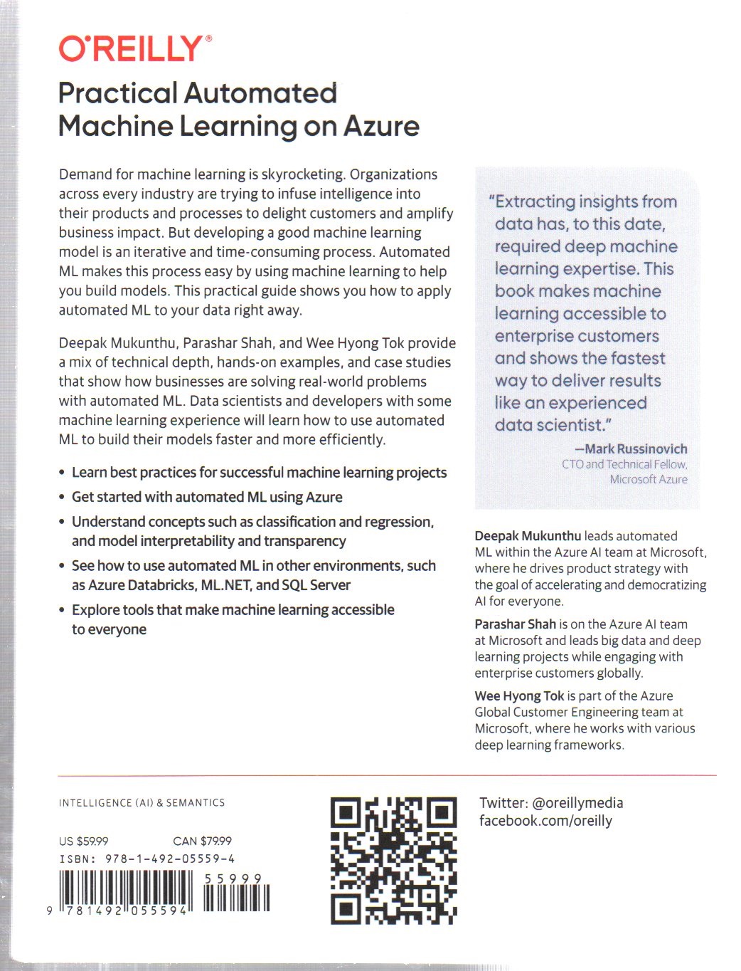 Practical Automated Machine Learning On Azure Using Azure Machine Learning To Quickly Build Ai
