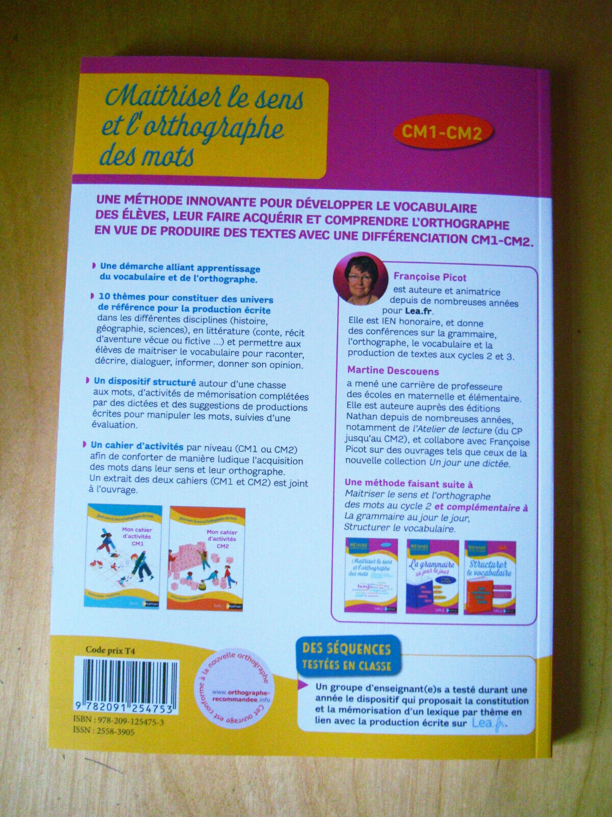 Maitriser Le Sens Et Lorthographe Des Mots Cm1 Cm2 By Françoise Picot