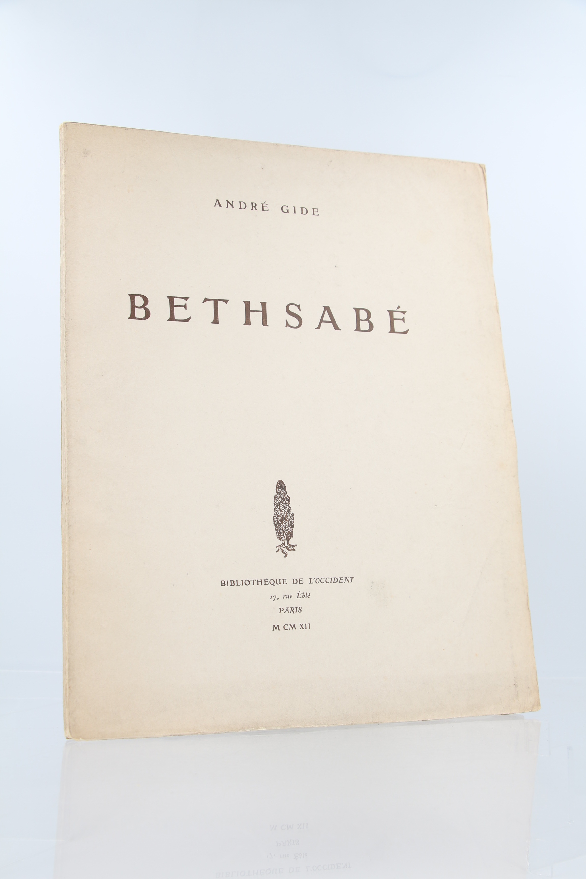Bethsabé by GIDE André SERT José Maria: couverture souple (1912 ...