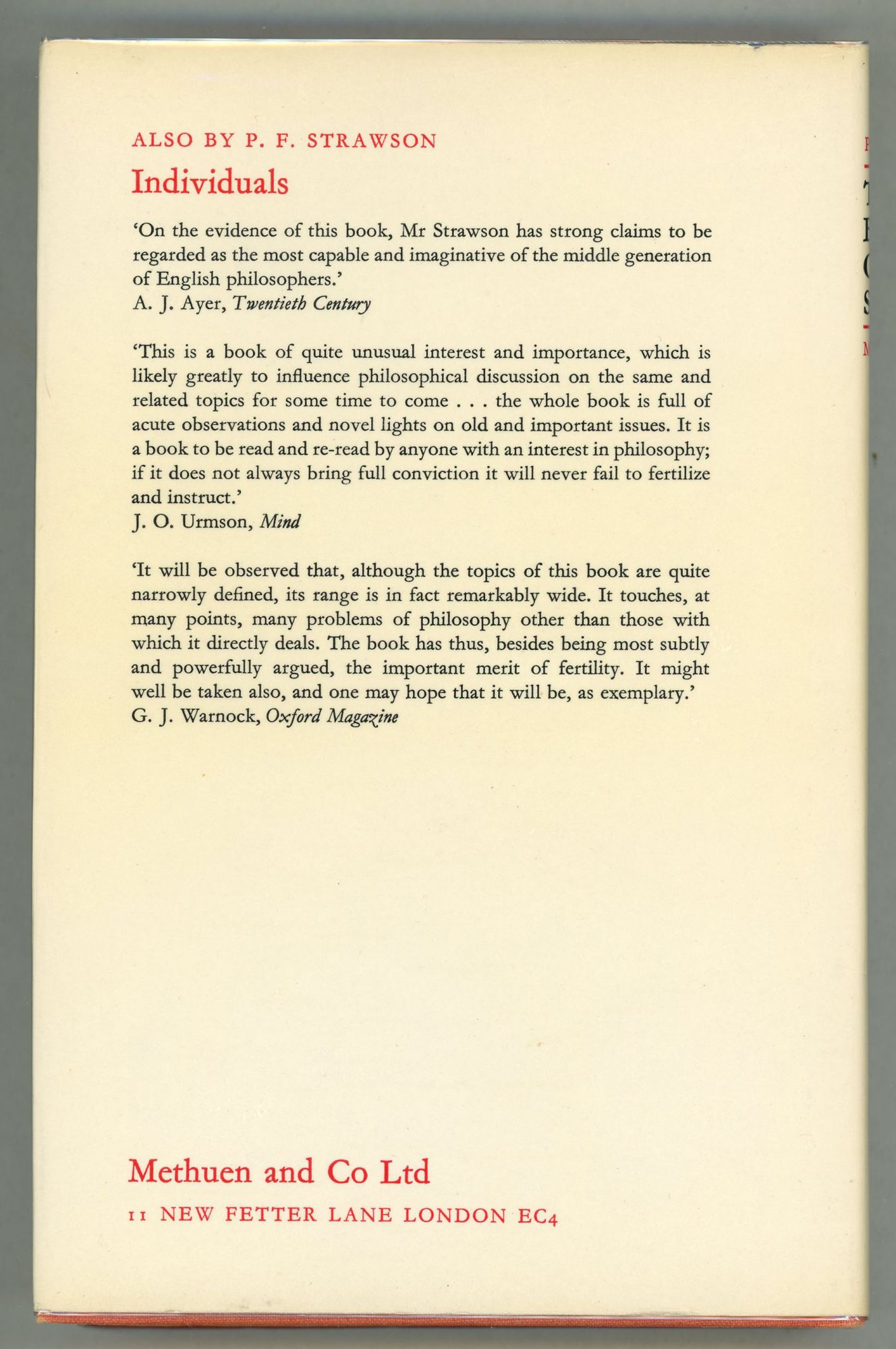 The Bounds of Sense; An Essay on Kant's Critique of Pure Reason by ...