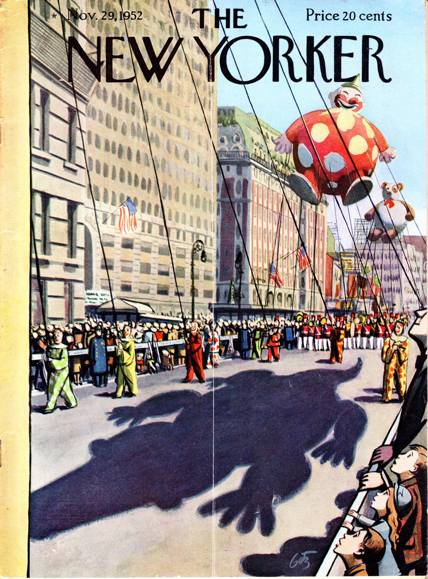 The New Yorker Magazine, November 29, 1952 by Ross, Harold (editor ...