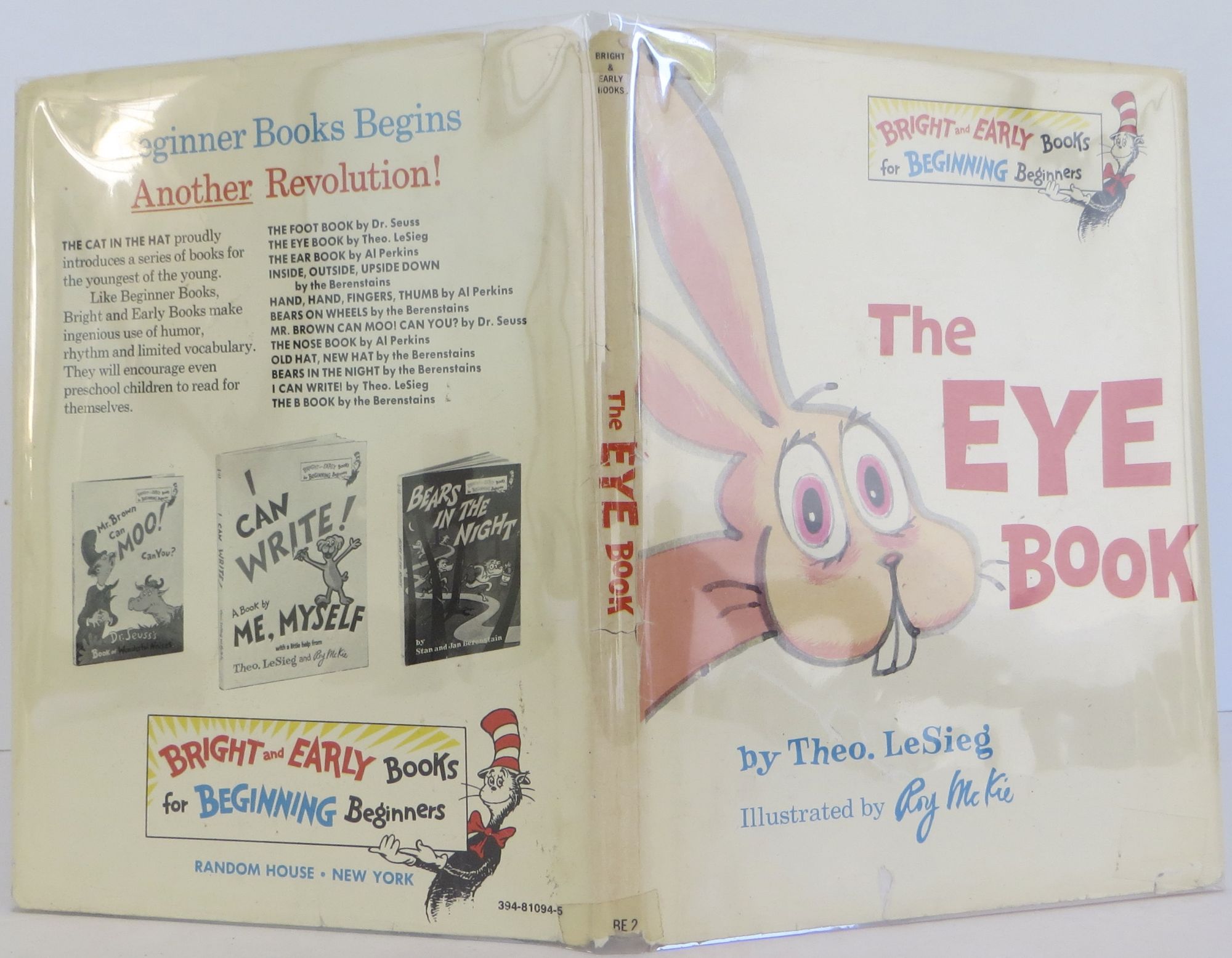 The Eye Book by Seuss, Dr. (Theo LeSieg): very good hardcover (1968 ...