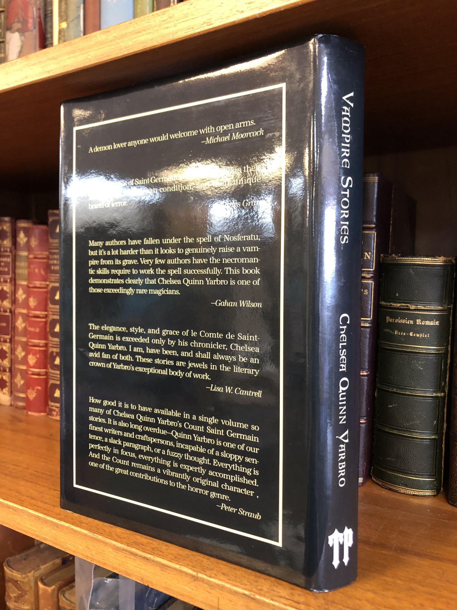 THE VAMPIRE STORIES OF CHELSEA QUINN YARBRO [SIGNED] von Yarbro ...