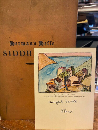 SIDDHARTHA by HERMAN HESSE: Very Good Hardcover (1922) 1st Edition ...