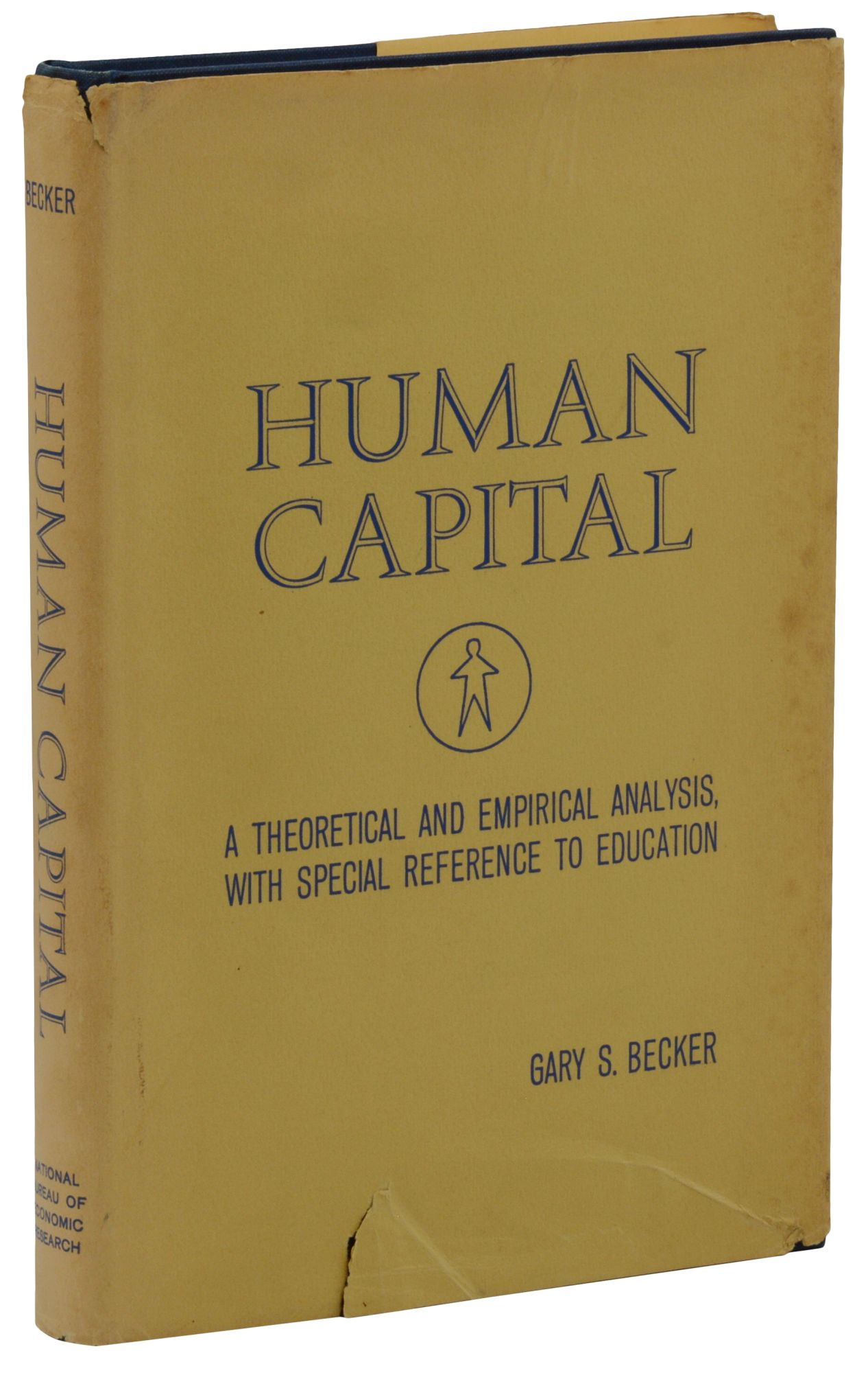 Human Capital by Becker, Gary S.: Near Fine (1964) First Edition ...