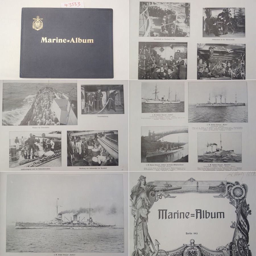 Marine-Album by Deutscher Flotten-Verein (Herausgeber):: (1913 ...