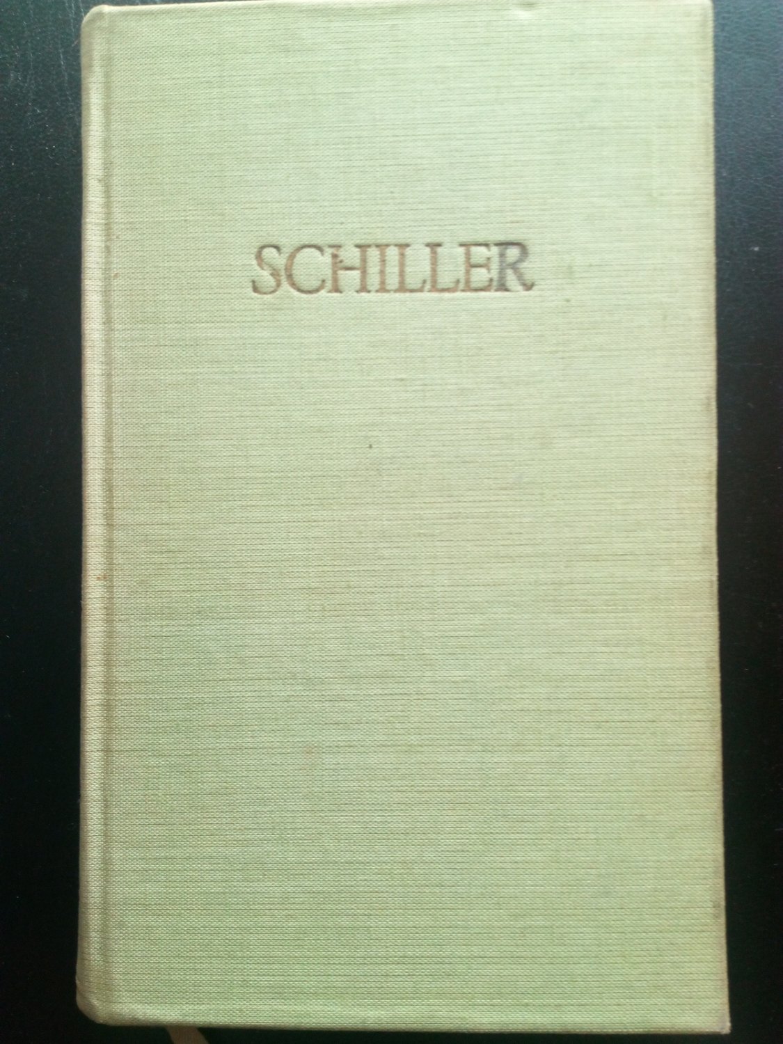 Schillers Werke in 5 Bänden, 4. Band, Wallenstein by Friedrich Schiller ...