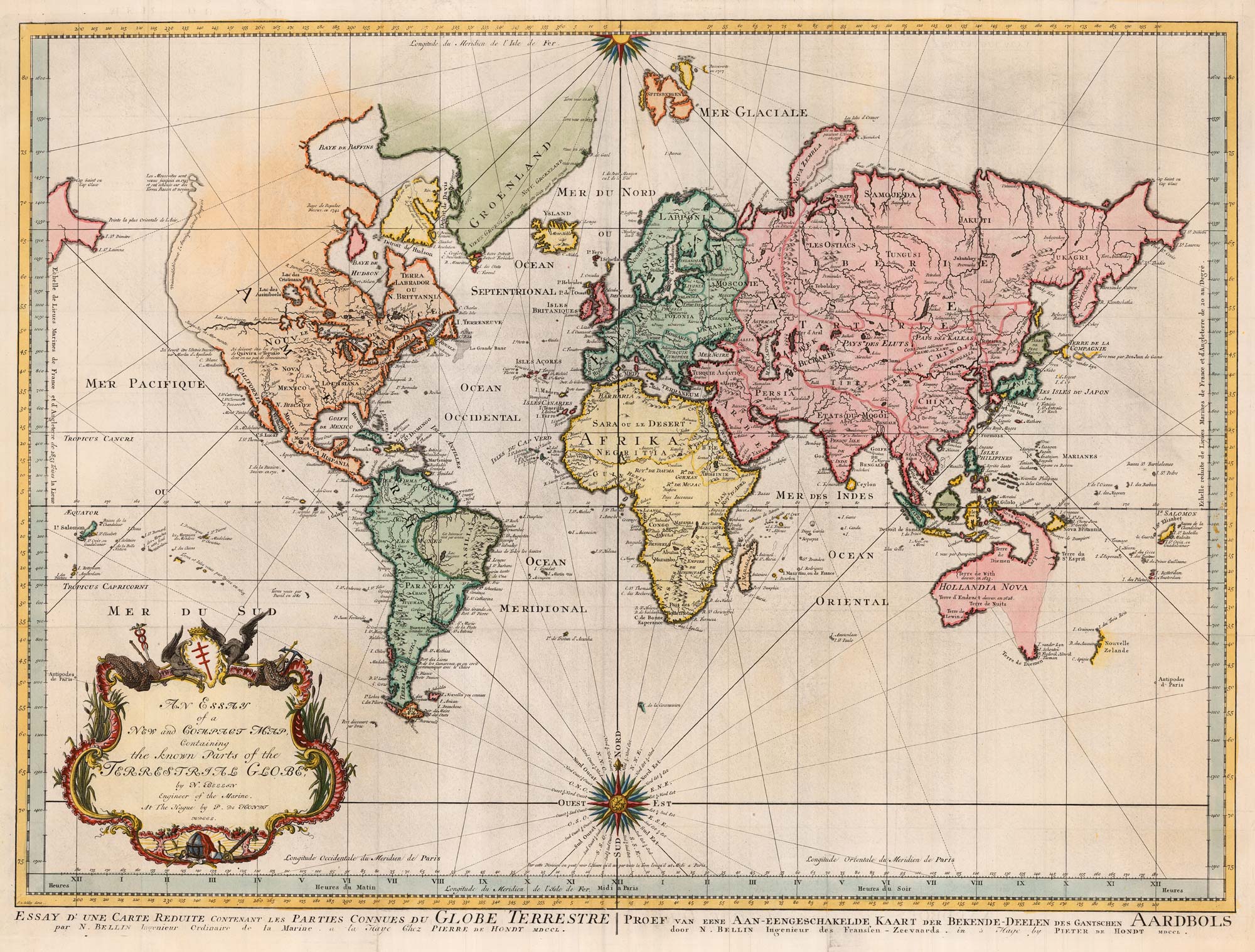 An Essay of a New and Compact Map Containing the Known Parts of the ...