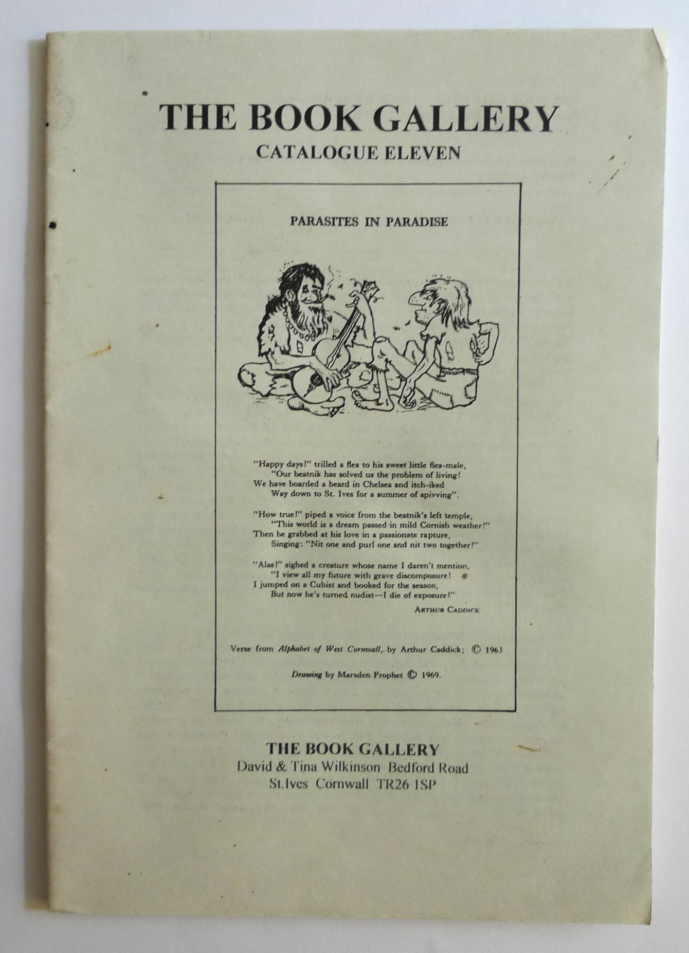 The Book Gallery. Catalogue Eleven. The Book Gallery, David & Tina ...