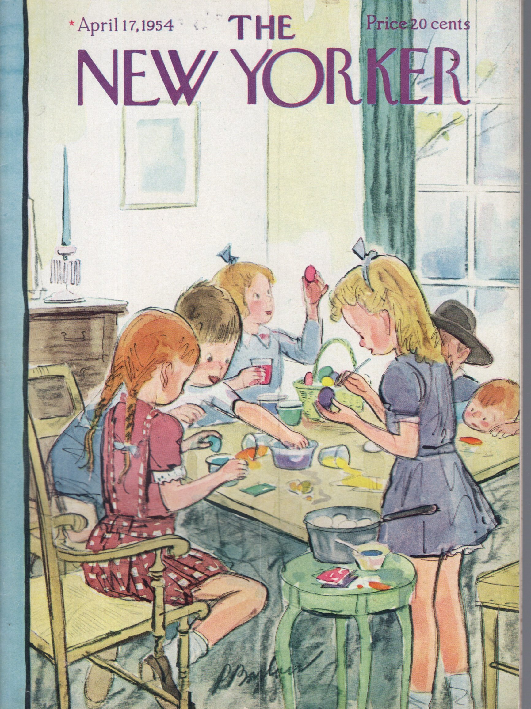 The New Yorker Magazine, April 17, 1954 by Ross, Harold (editor): (1954 ...