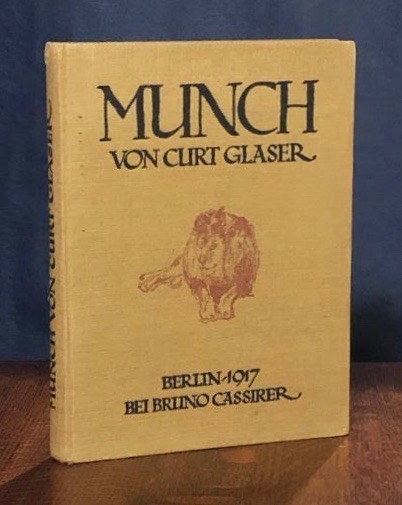 Edvard Munch by Curt Glaser: Very Good Hardcover (1917) 1st Edition ...