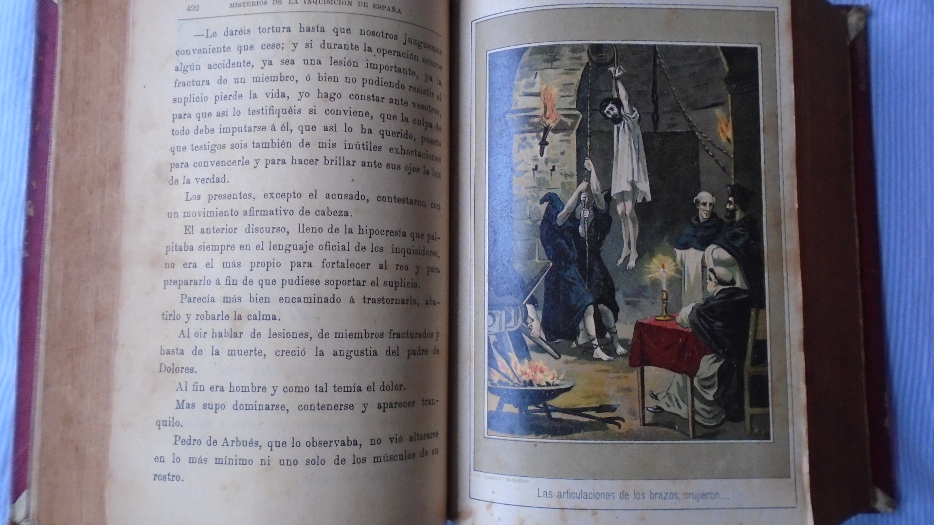 LOS MISTERIOS DE LA INQUISICIÓN DE ESPAÑA. 2 TOMOS by Fereal, M.V. De ...