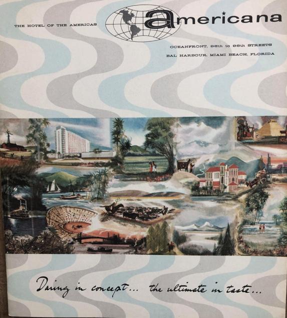 Americana Hotel Brochure, Miami Beach, Florida, Circa 1960 by No author ...